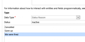 status reason | Power Platform & Dynamics CRM Tip Of The Day