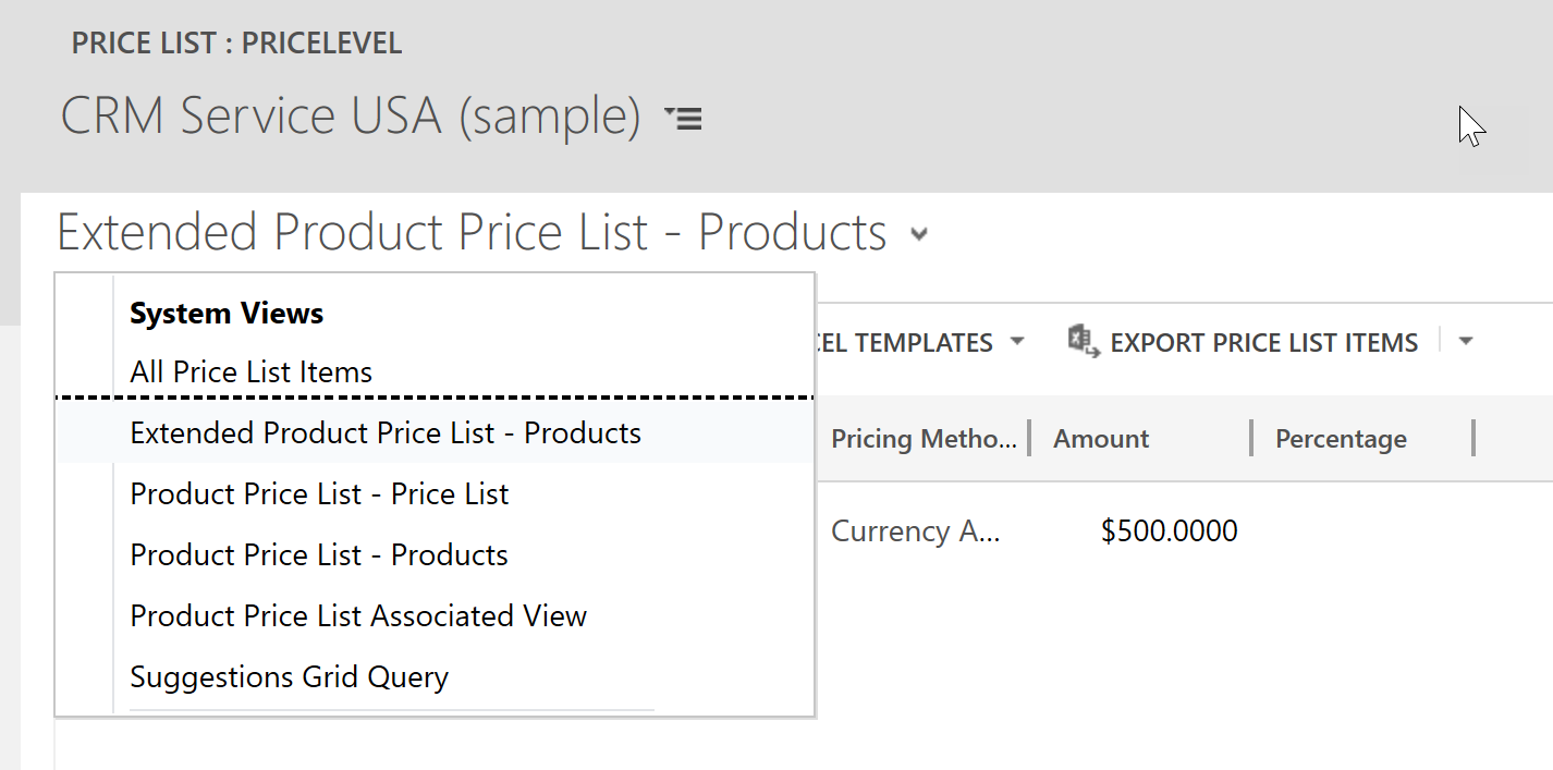 Tip #1146: Exporting product list items - Power Platform & Dynamics CRM ...