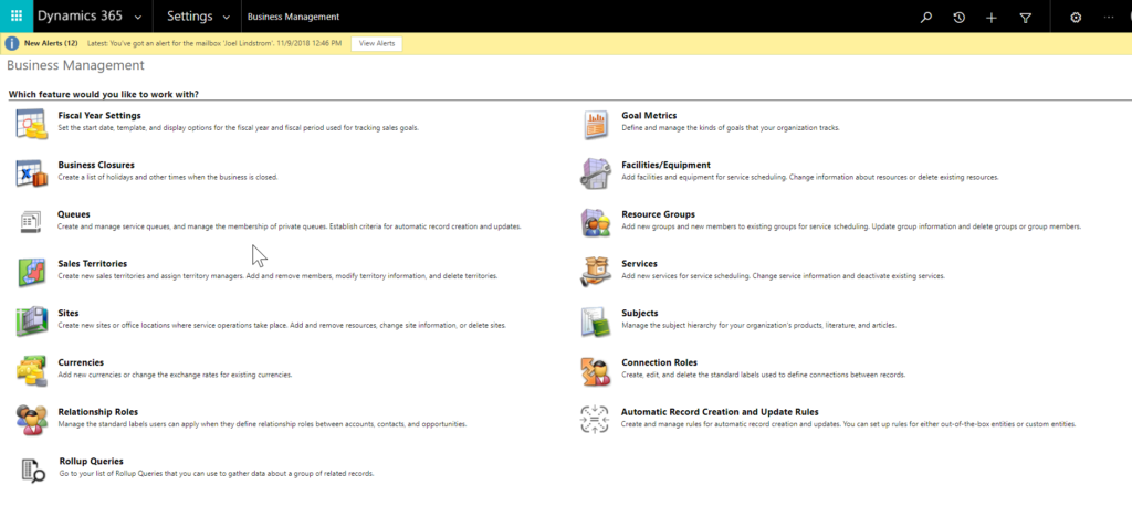 Tip 1210 Getting To Settings From Unified Interface Power Platform And Dynamics Crm Tip Of The Day